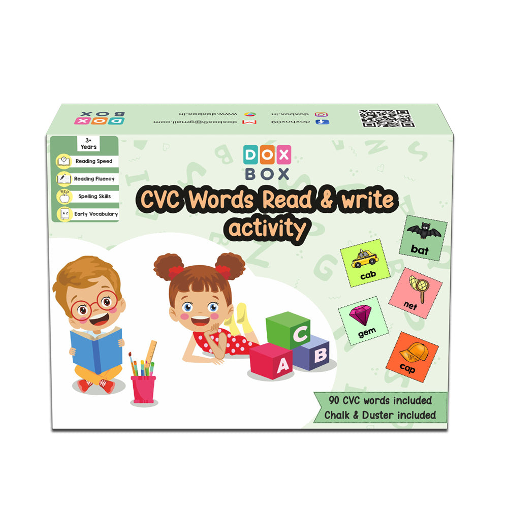 CVC words read and write flashcards – Cots and Cuddles