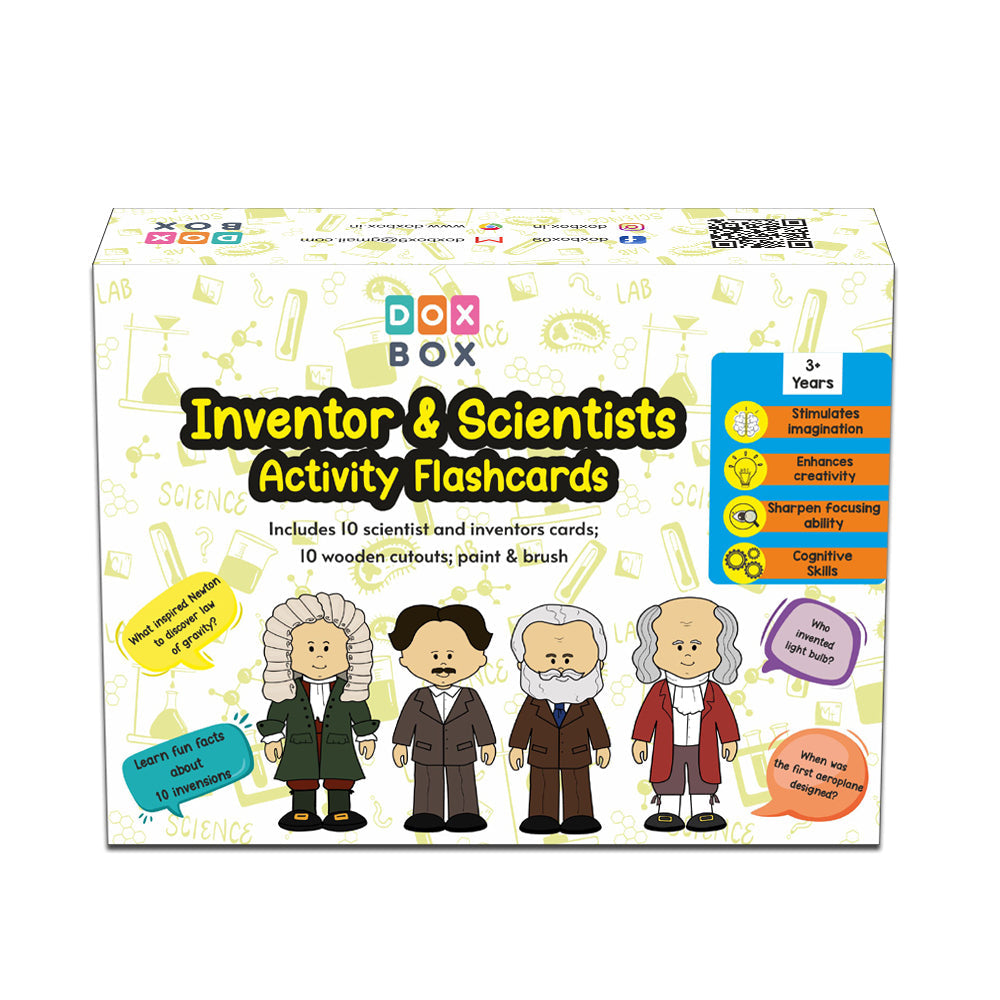 Inventions and Scientists flashcards with Activity – Cots and Cuddles