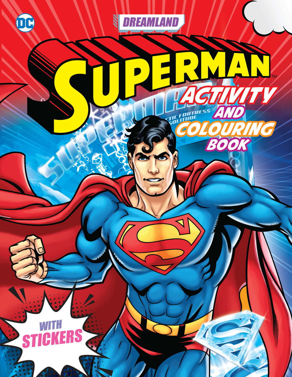 Superman Activity and Colouring Book – Cots and Cuddles