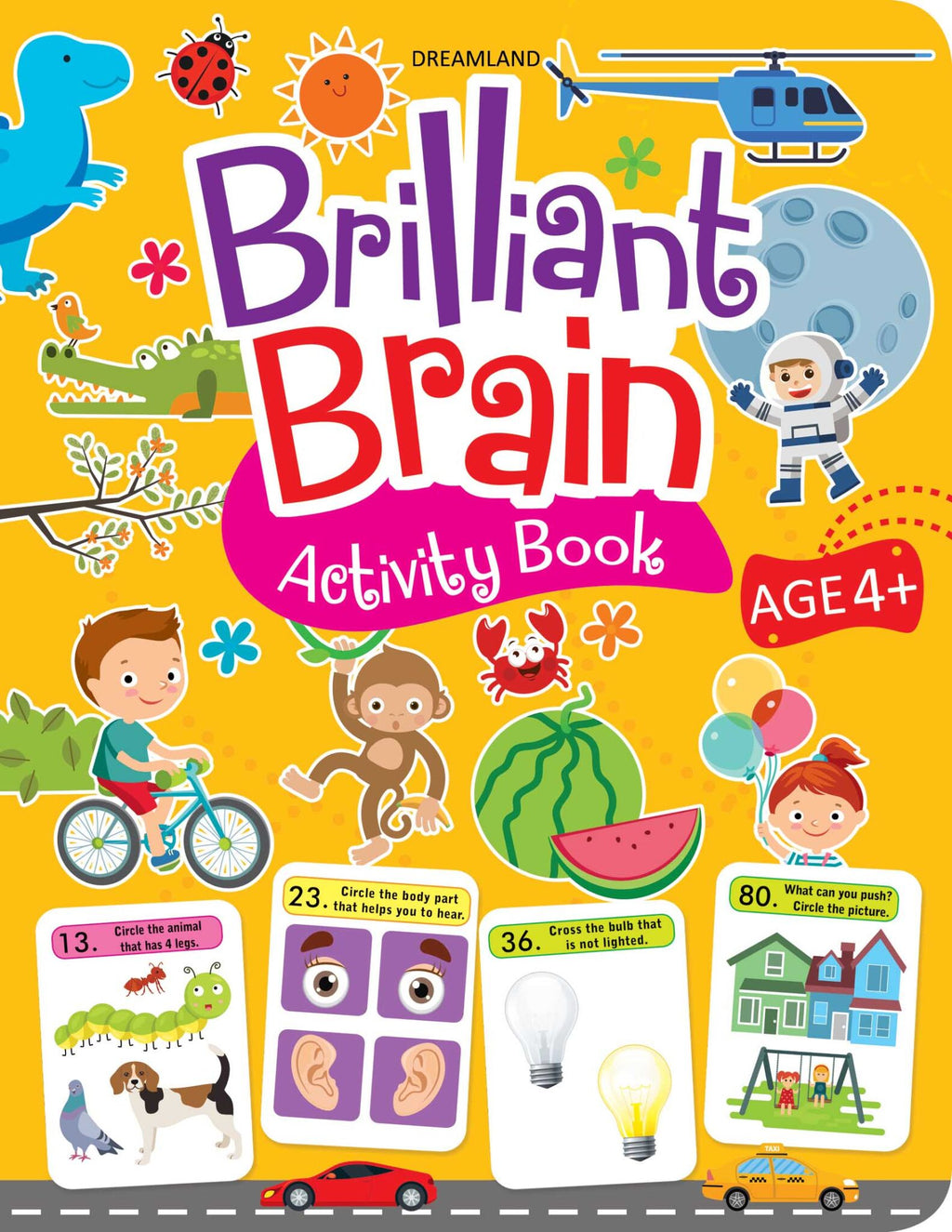 Brilliant Brain Activity Book 4+ – Cots and Cuddles