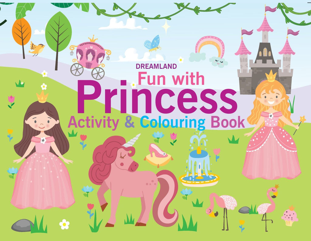 Fun with Princess Activity & Colouring – Cots and Cuddles