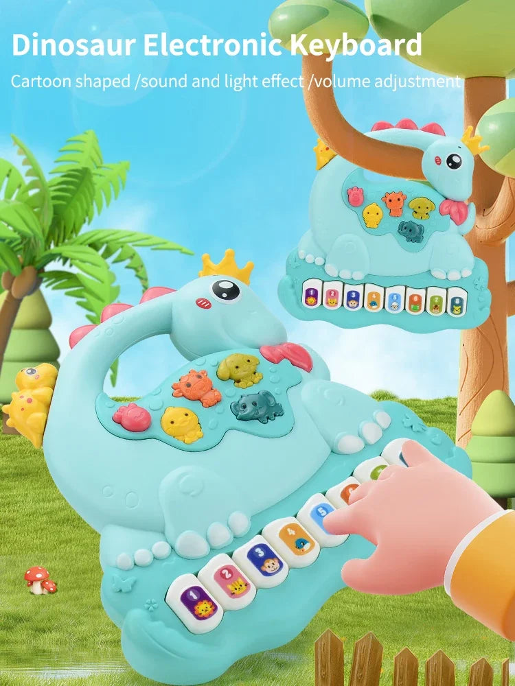 Dinosaur Design Keyboard Piano for Kids Age 2+ – Cots and Cuddles