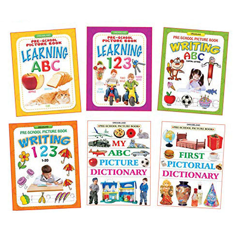 Pre School Books - Pack (6 Titles) – Cots and Cuddles