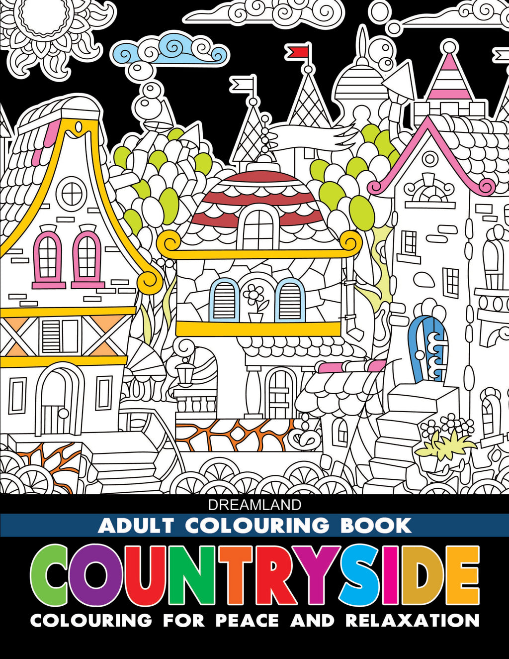Countryside- Colouring Book for Adults – Cots and Cuddles