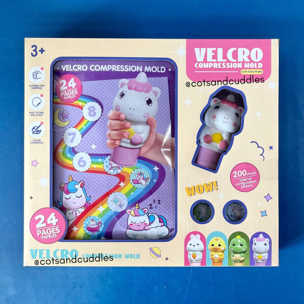 Magic Stamper Stickers with Activity Book for Kids (Unicorn) – Cots and ...