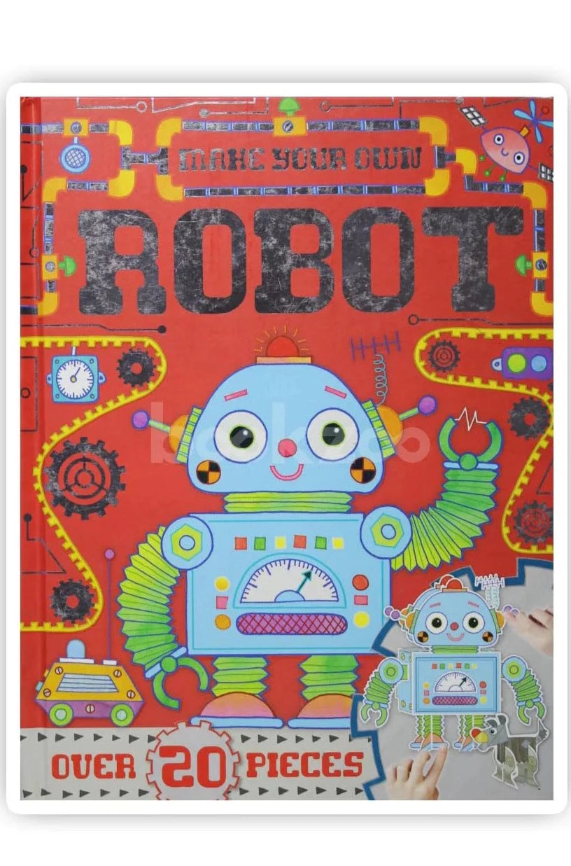 Make Your Own: Robot Board Book – Cots and Cuddles