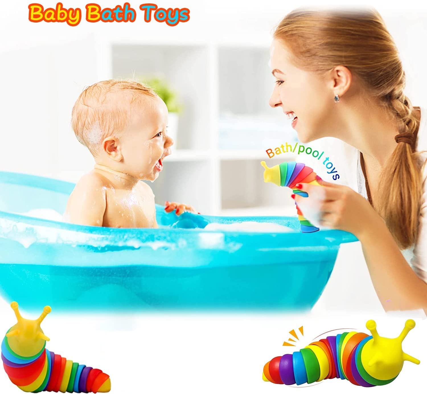 Caterpillar Design Fidget Toy for Kids (Random)