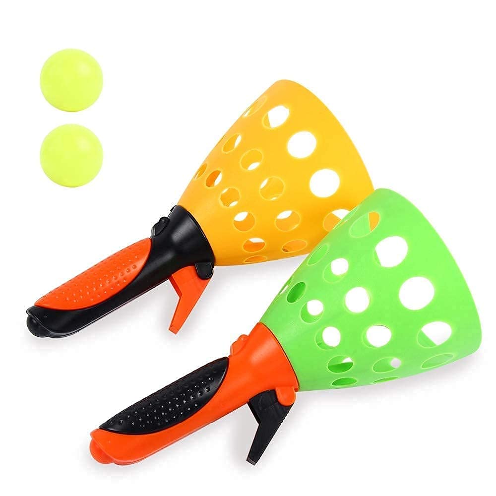 Pop 'N Catch / Launch and Catch the Ball Perfect for Backyard, Beach,