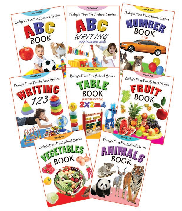 Baby First Pre School – 8 Books Pack – Cots and Cuddles