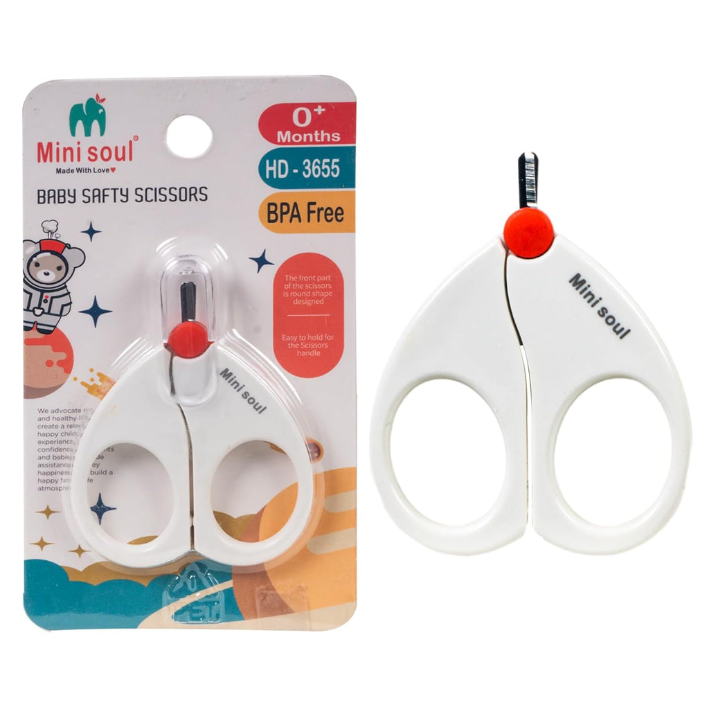 Baby Safety Scissor for Nail Trimming (Random Color) – Cots and Cuddles