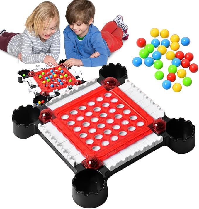 Rainbow Bead Brain Game – Color Matching Strategy Puzzle for Kids & Fa ...