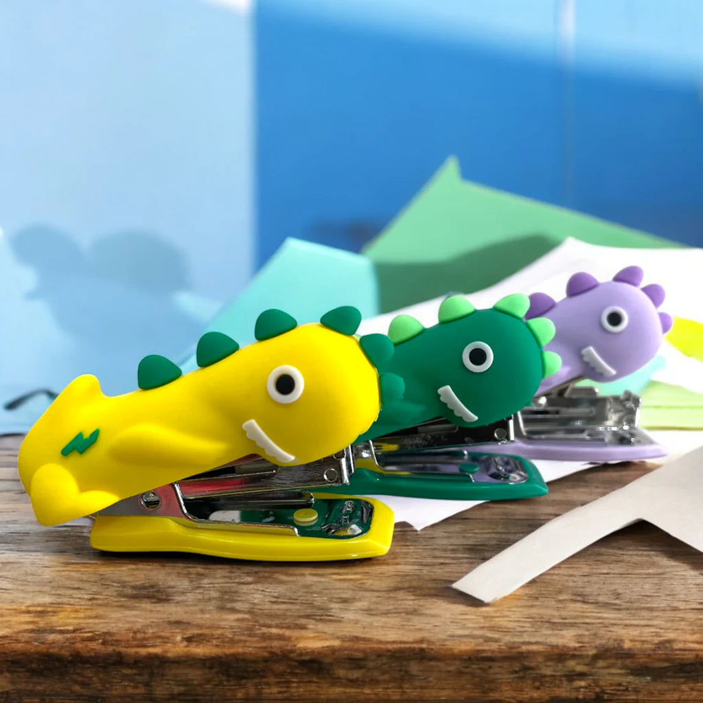 Cute Dinosaur Mini Stapler – Fun Animal-Shaped Stapler for Kids – Cots ...