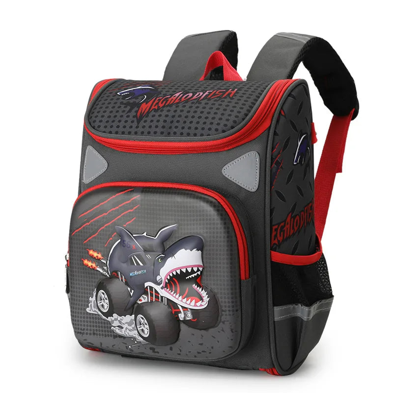 Fully Open Design Kindergarten Backpack for Kids
