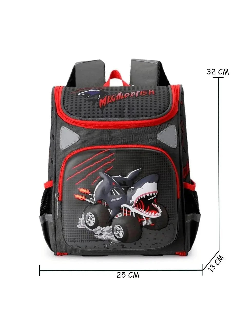 Fully Open Design Kindergarten Backpack for Kids