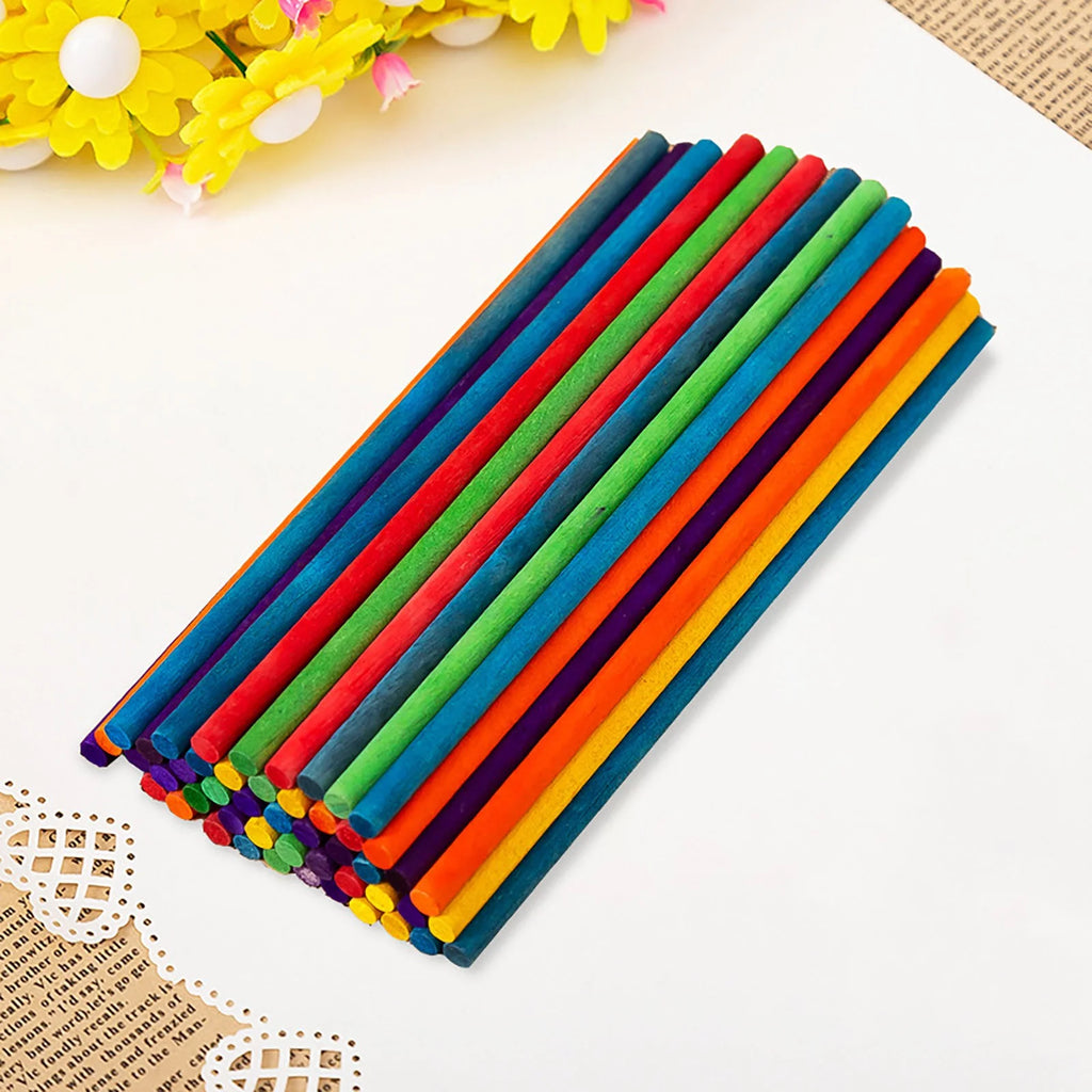 20pc Multicolor Wooden Count Sticks for Kids – Cots and Cuddles