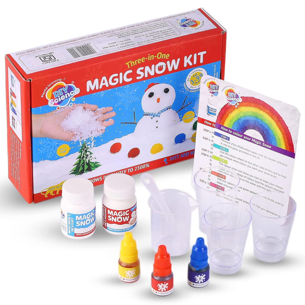 3-in-1 Magic Snow Kit (Blue Box) – Cots and Cuddles
