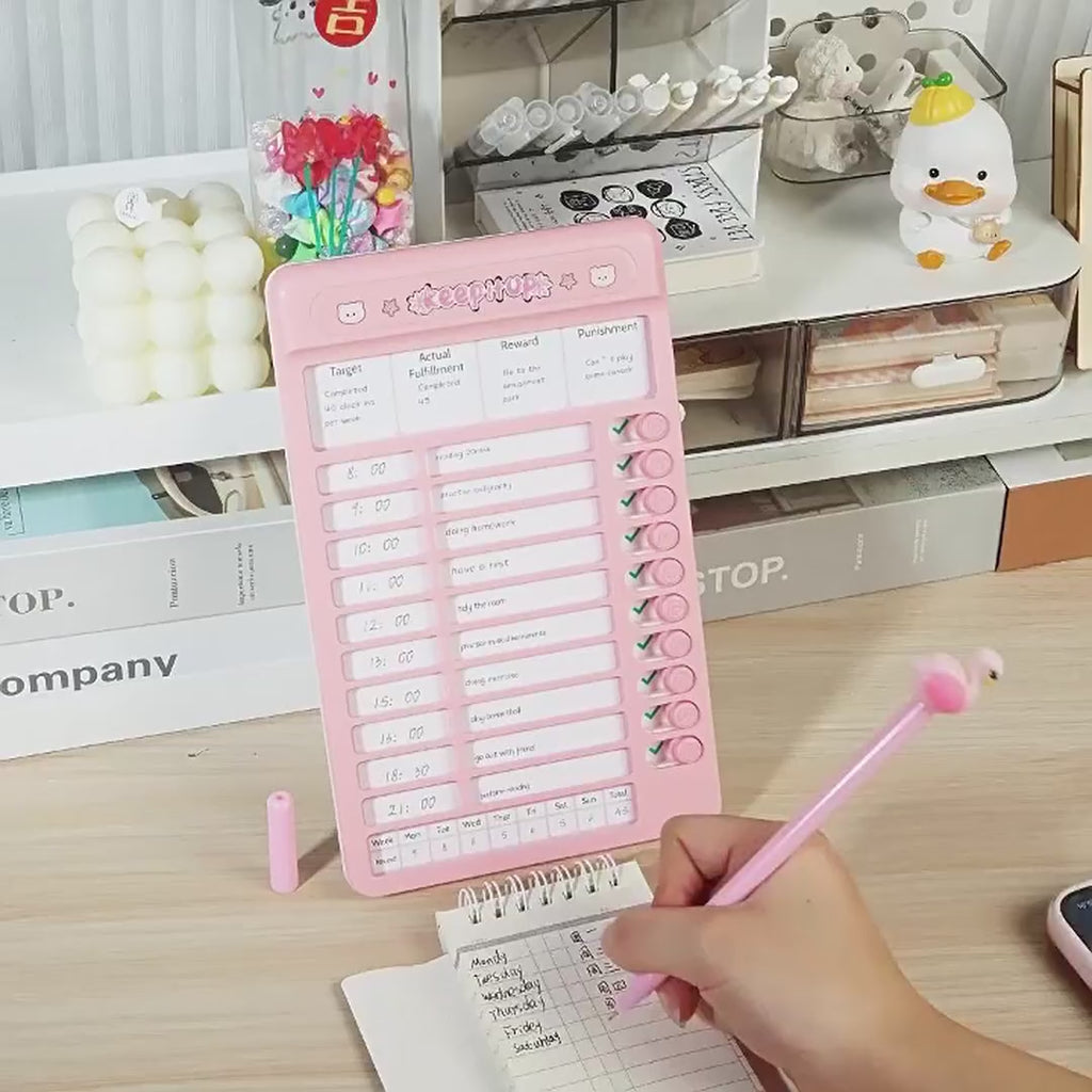 Multifunctional Chore Chart: Daily Task Planner & Creative Checklist B ...