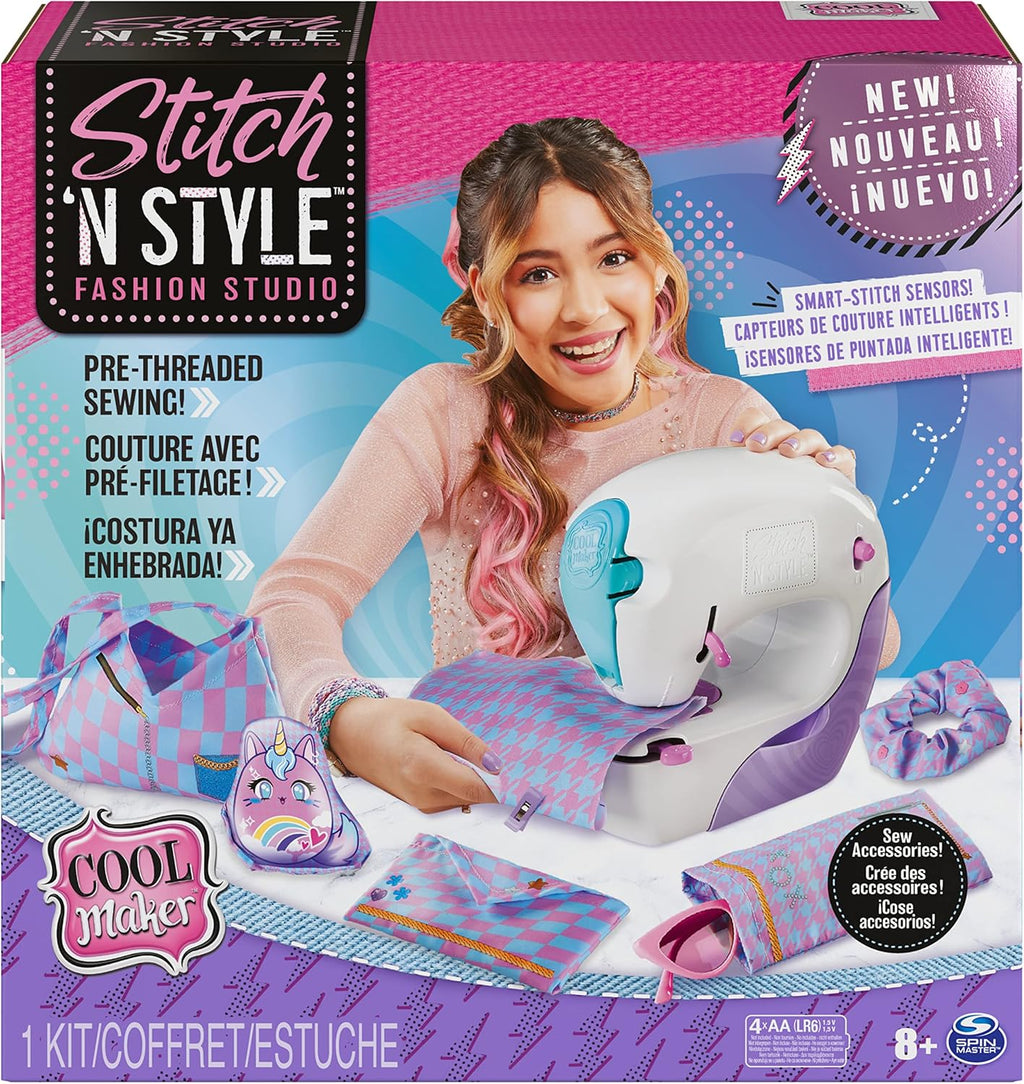 Stitch ‘N Style Fashion Studio – Smart Sewing Machine Kit for Kids ...