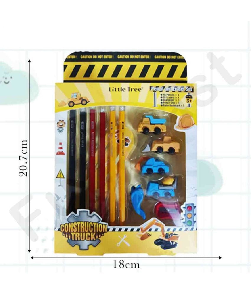 Little Tree Construction Theme Stationery Set