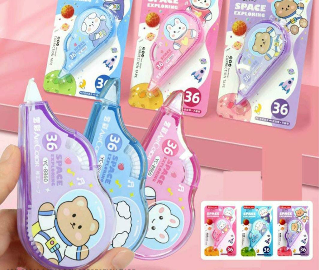 Cute Stylish Kawaii Theme Correction Tapes For School Student ( Random ...